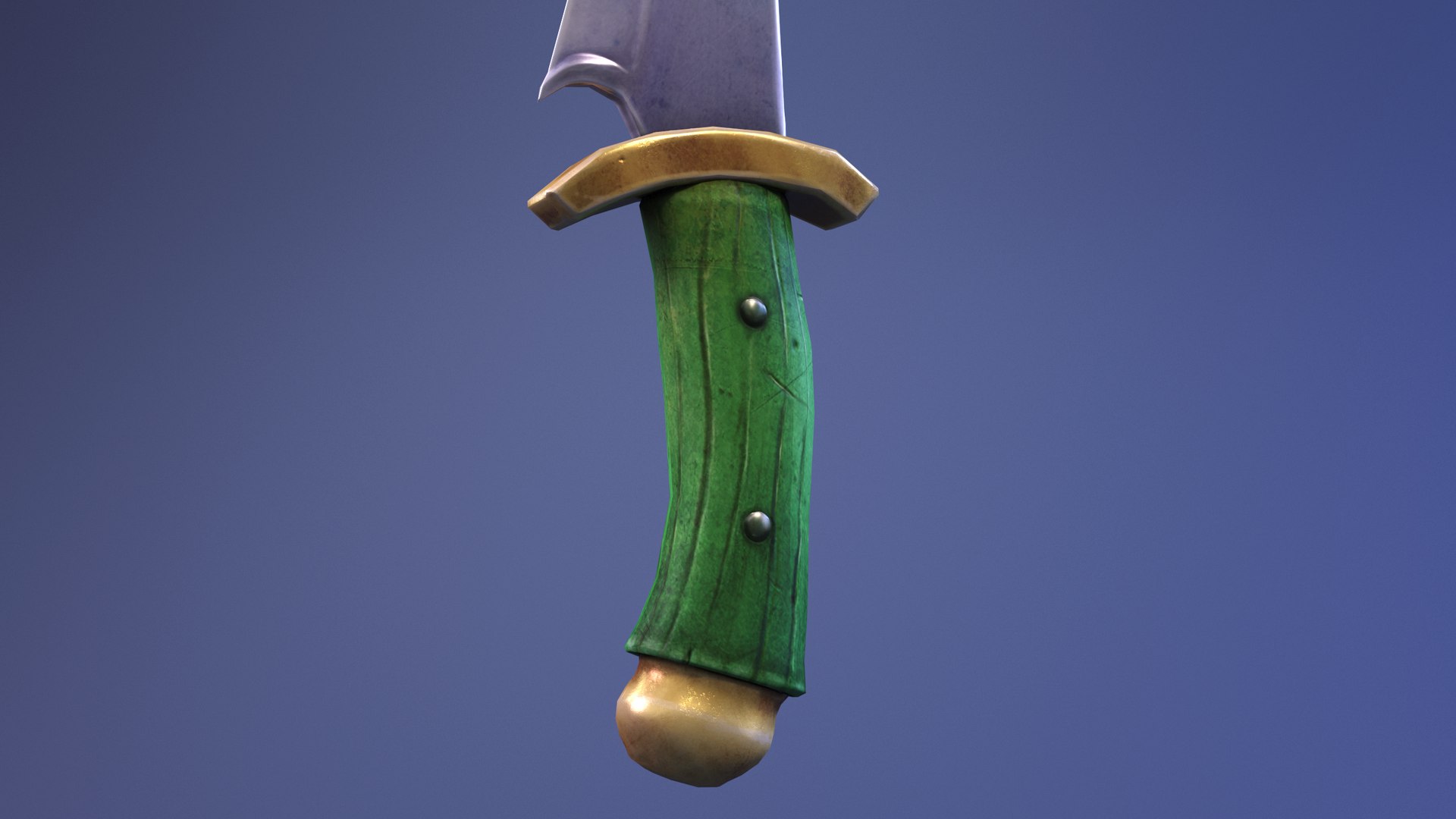 3D Stylized Dagger model - TurboSquid 2149263