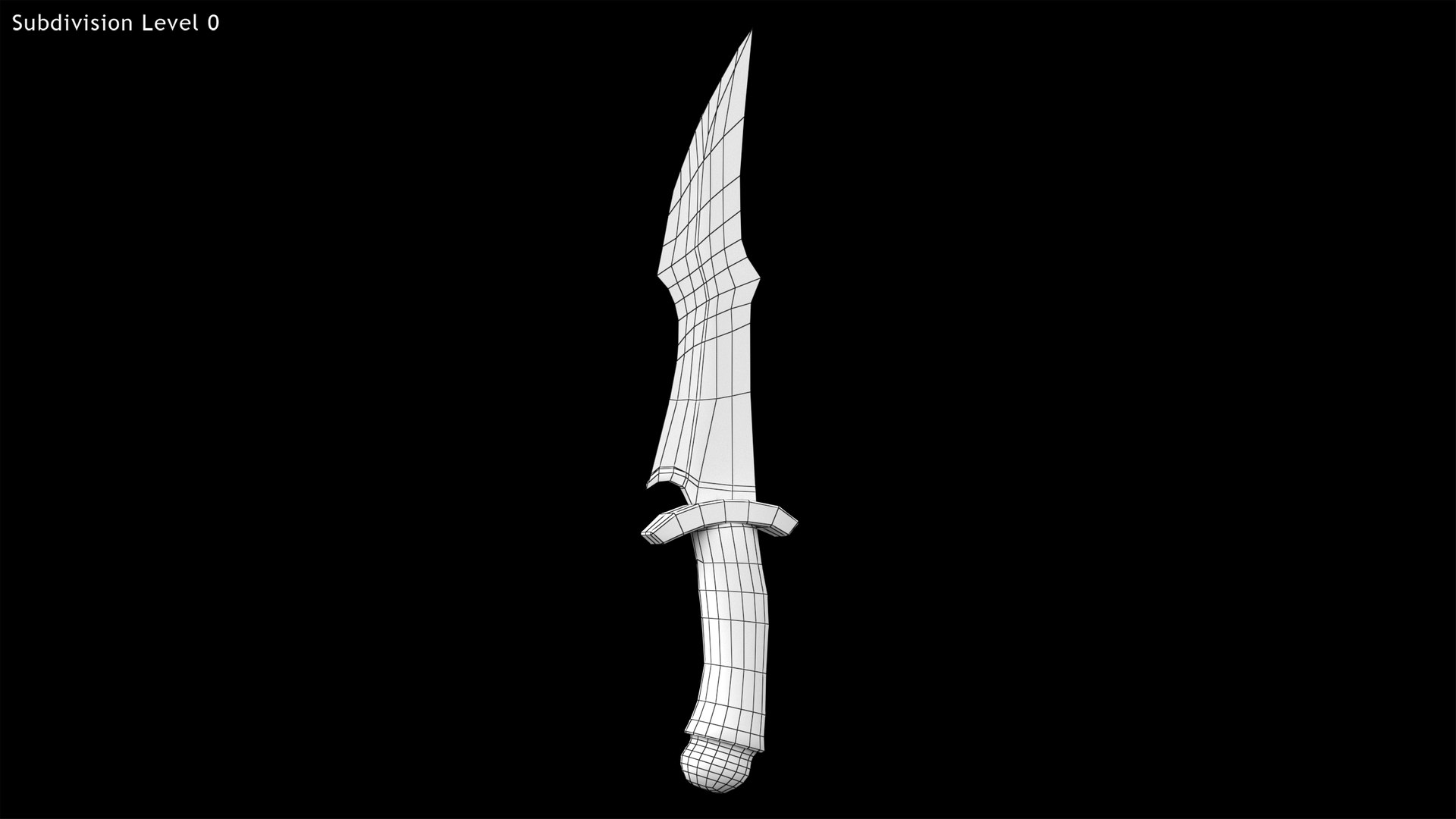 3D Stylized Dagger model - TurboSquid 2149263