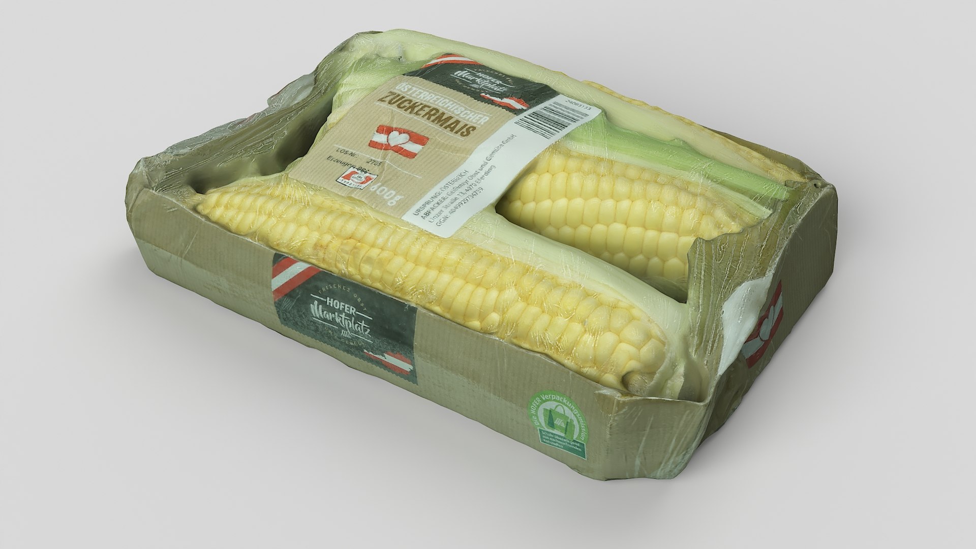 3D Packaging 48 Corn on the Cob model - TurboSquid 1926381