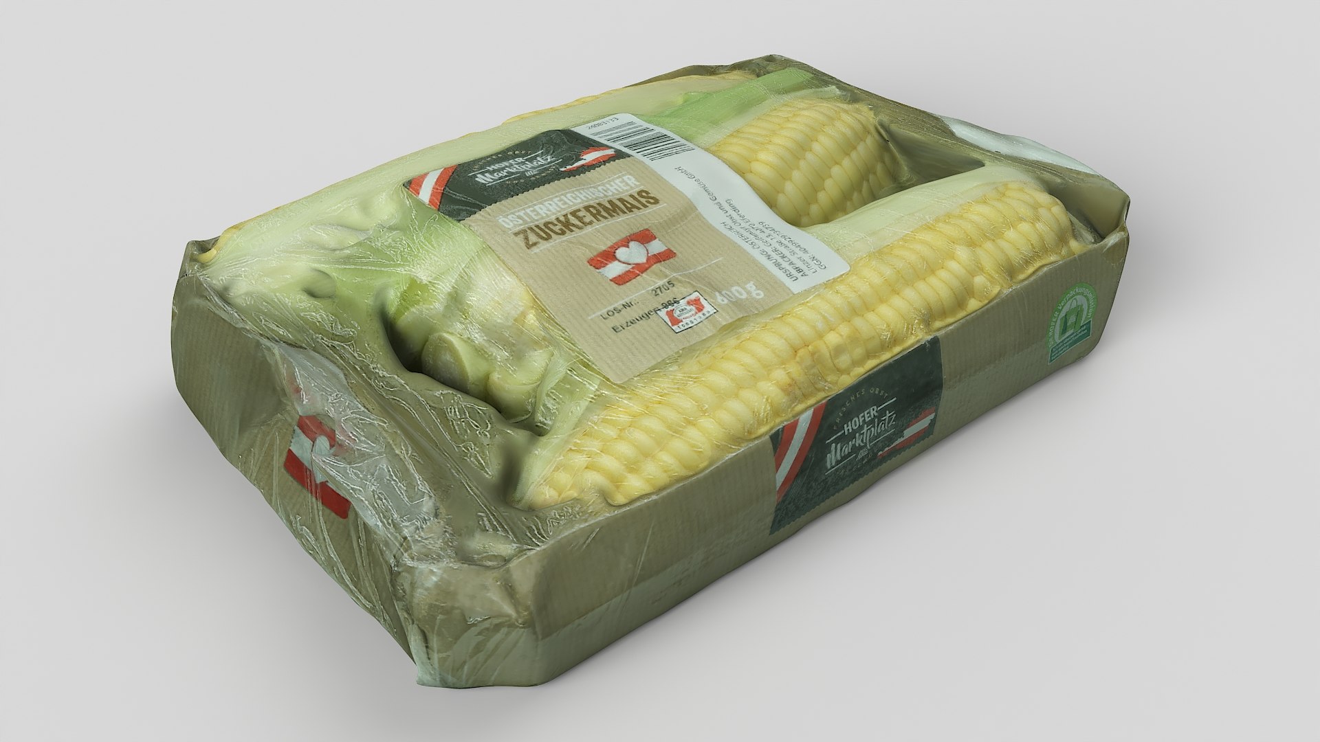 3D Packaging 48 Corn on the Cob model - TurboSquid 1926381