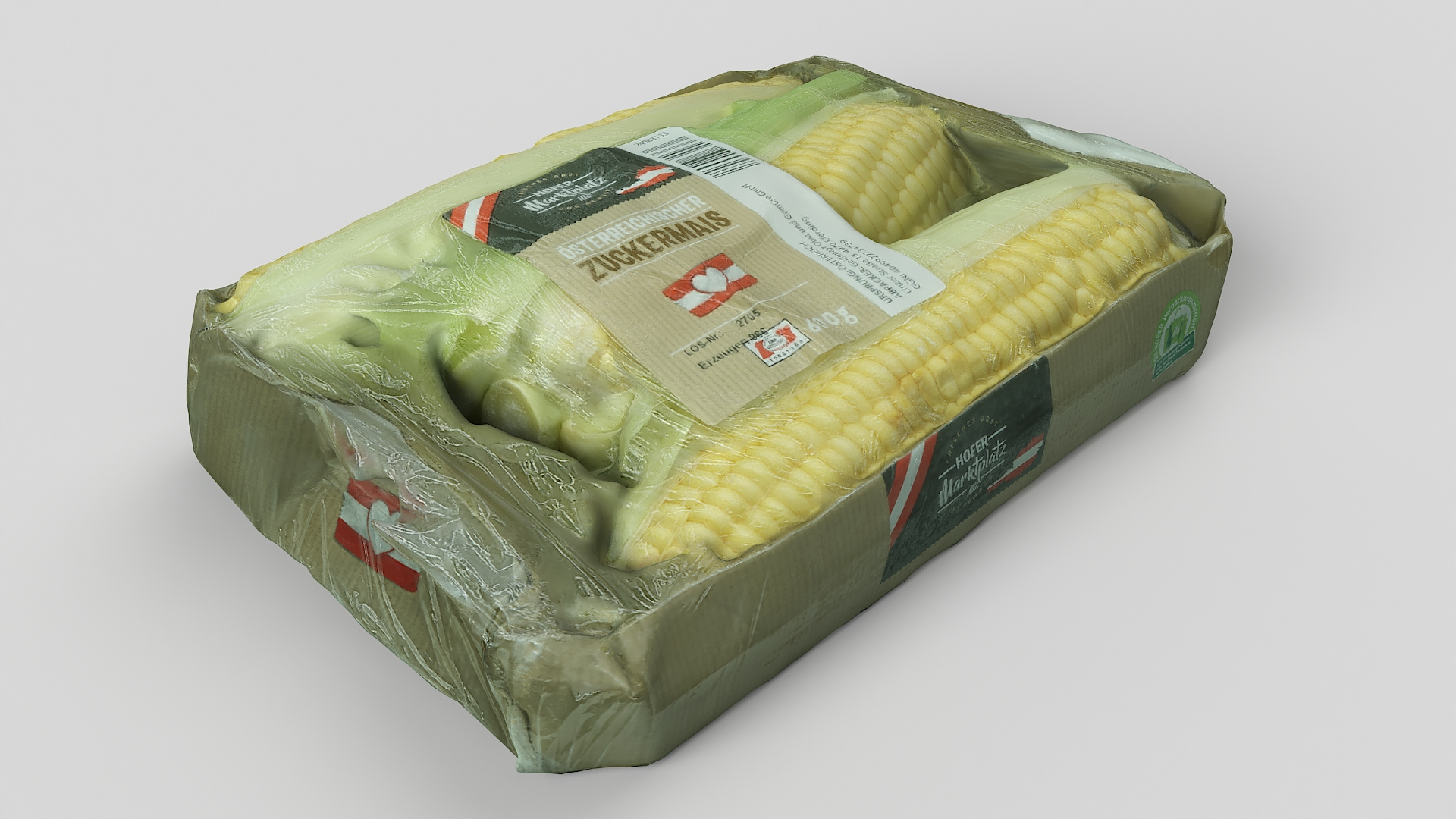 3D Packaging 48 Corn on the Cob model - TurboSquid 1926381