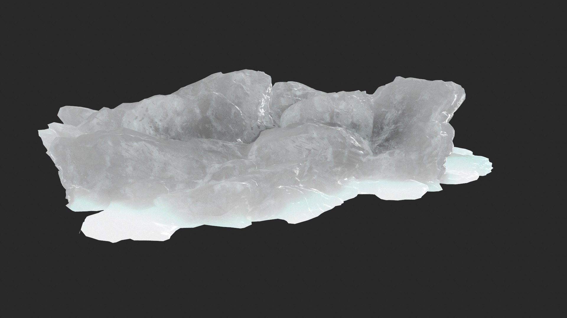 Ice snow 3D model - TurboSquid 1163891