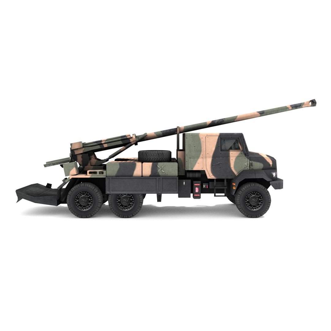 3d Caesar Self-propelled Model