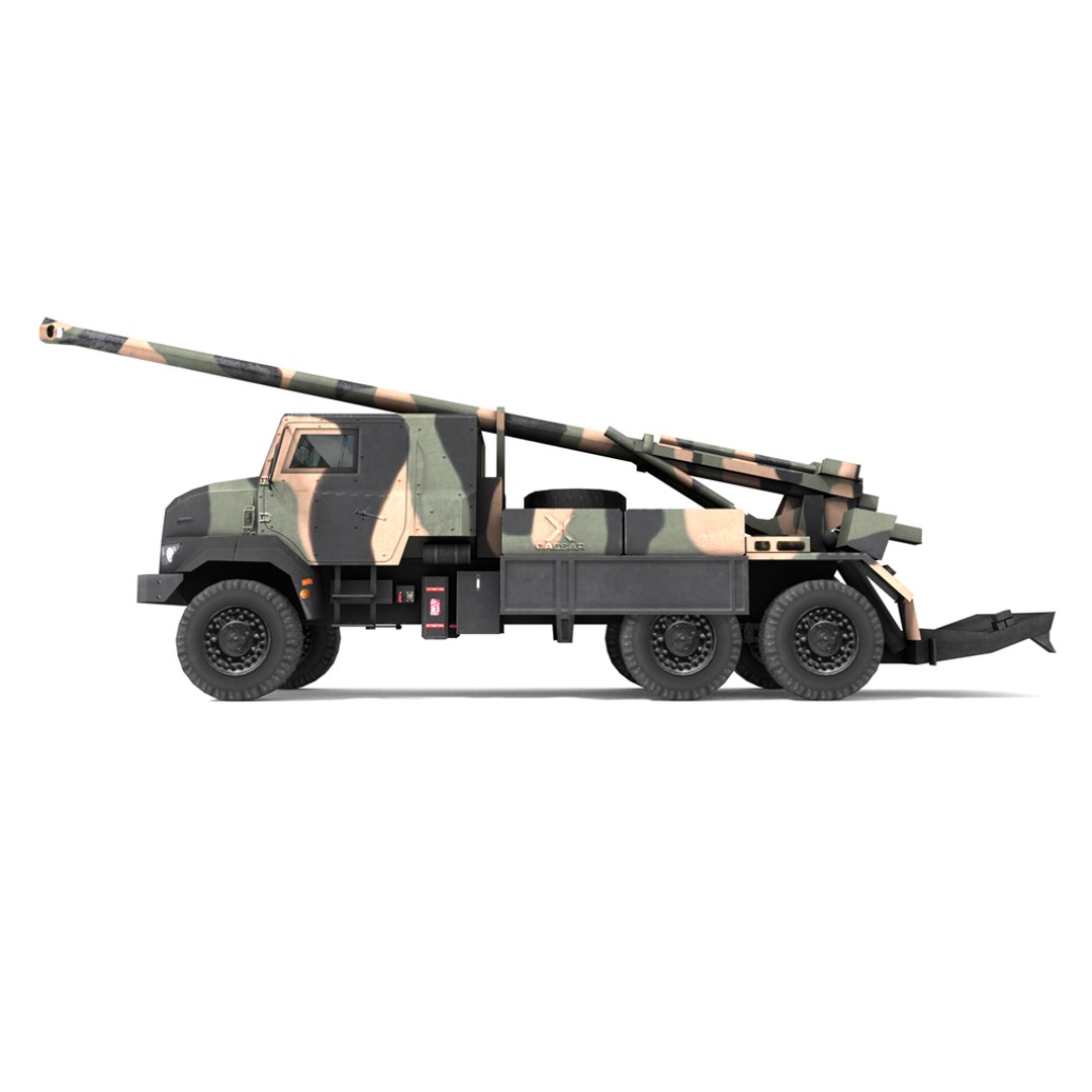3d Caesar Self-propelled Model