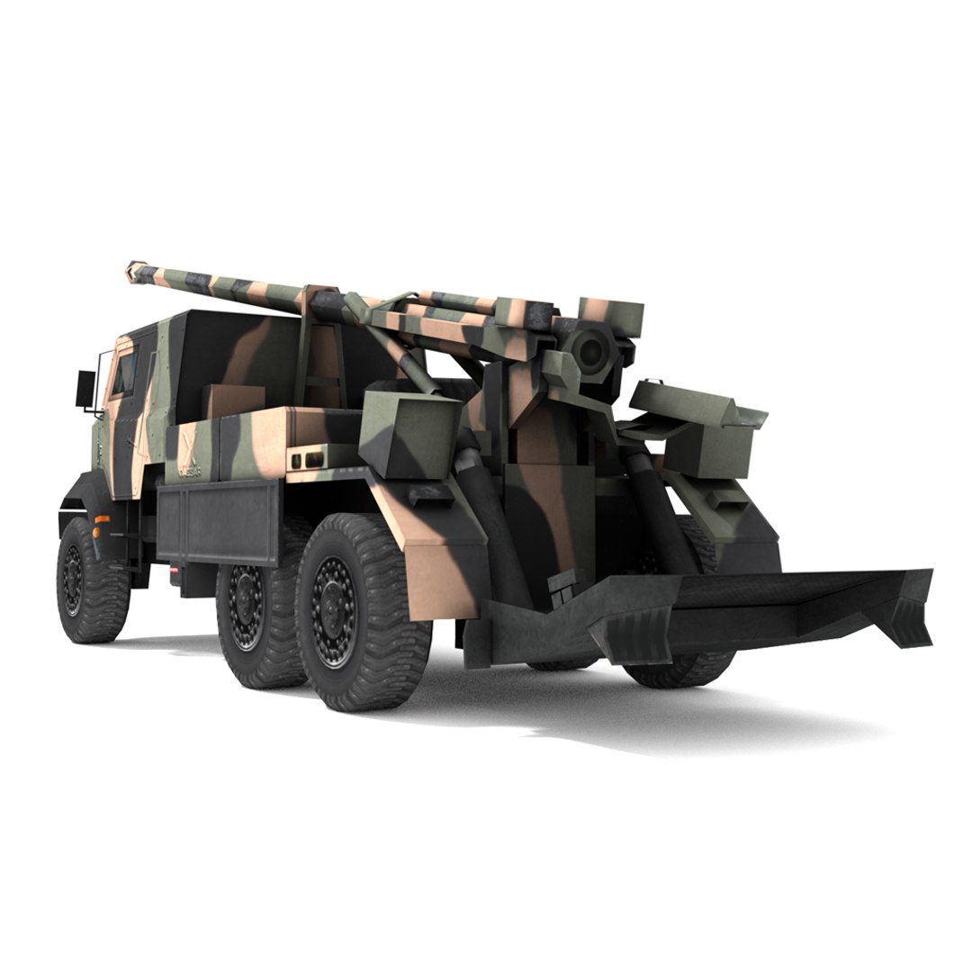 3d Caesar Self-propelled Model
