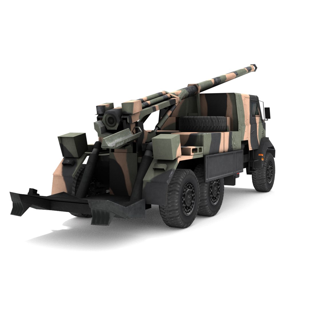 3d Caesar Self-propelled Model