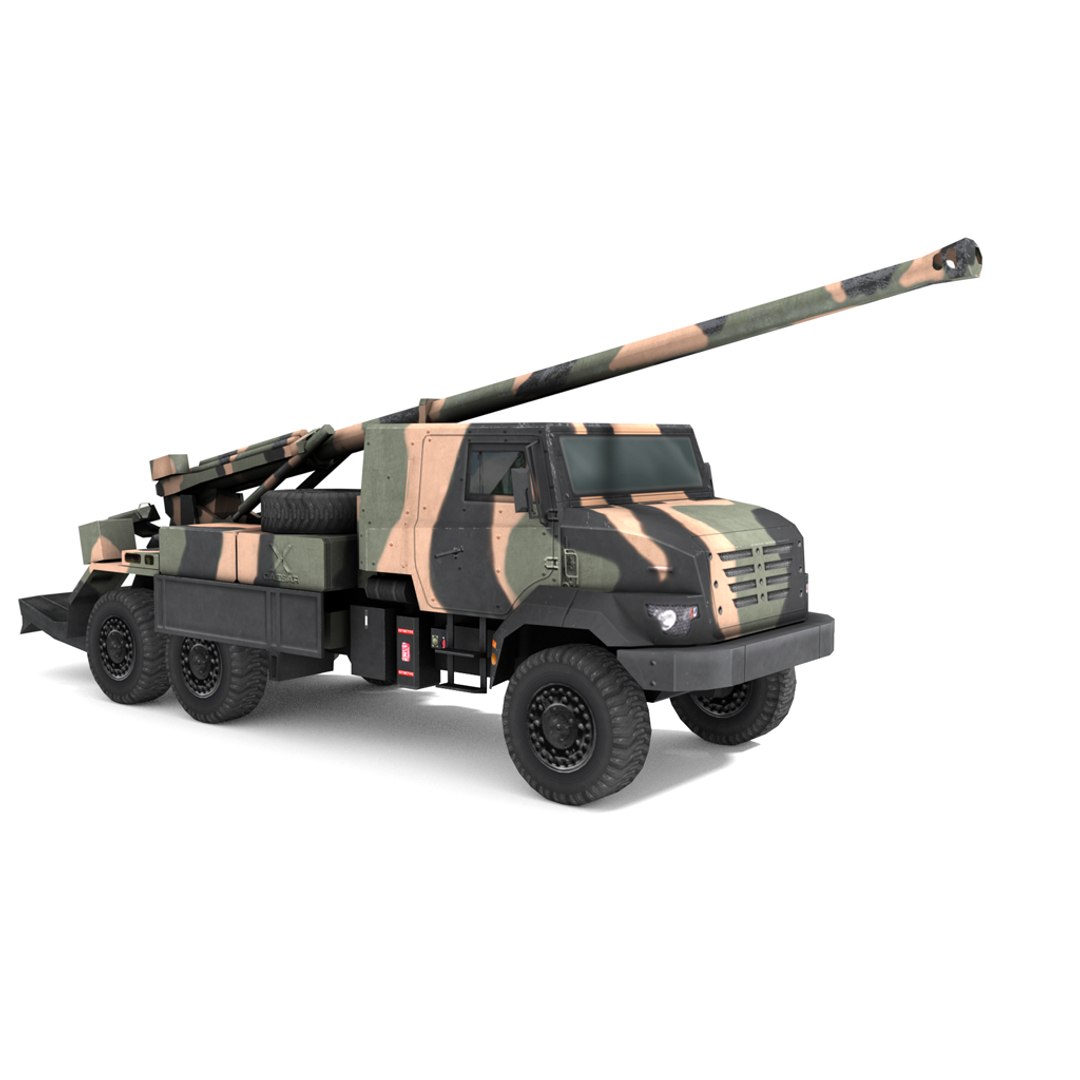 3d Caesar Self-propelled Model