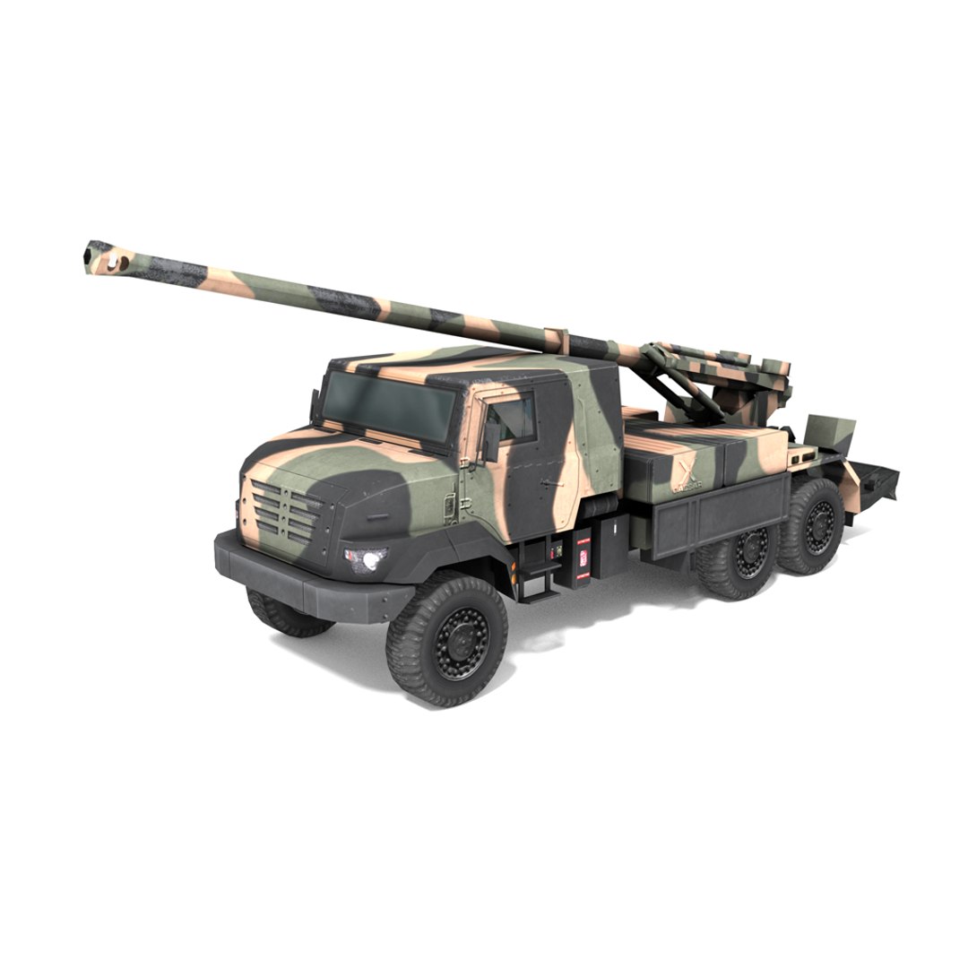 3d Caesar Self-propelled Model