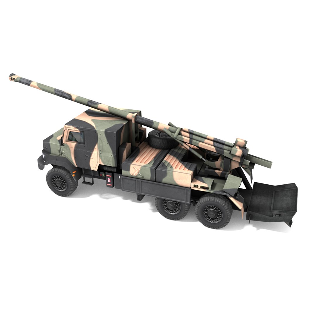 3d Caesar Self-propelled Model