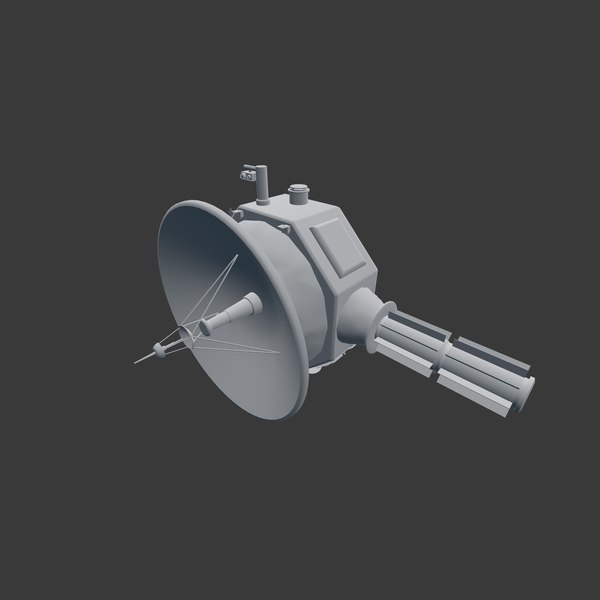 Deep space probe 3D model - TurboSquid 1419494
