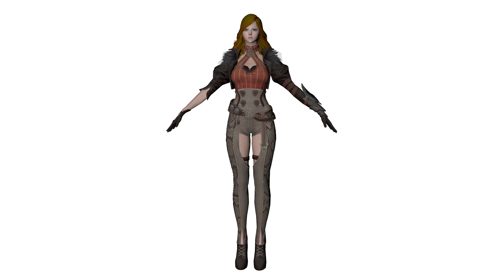 Shadow Huntress Model - TurboSquid 2368903