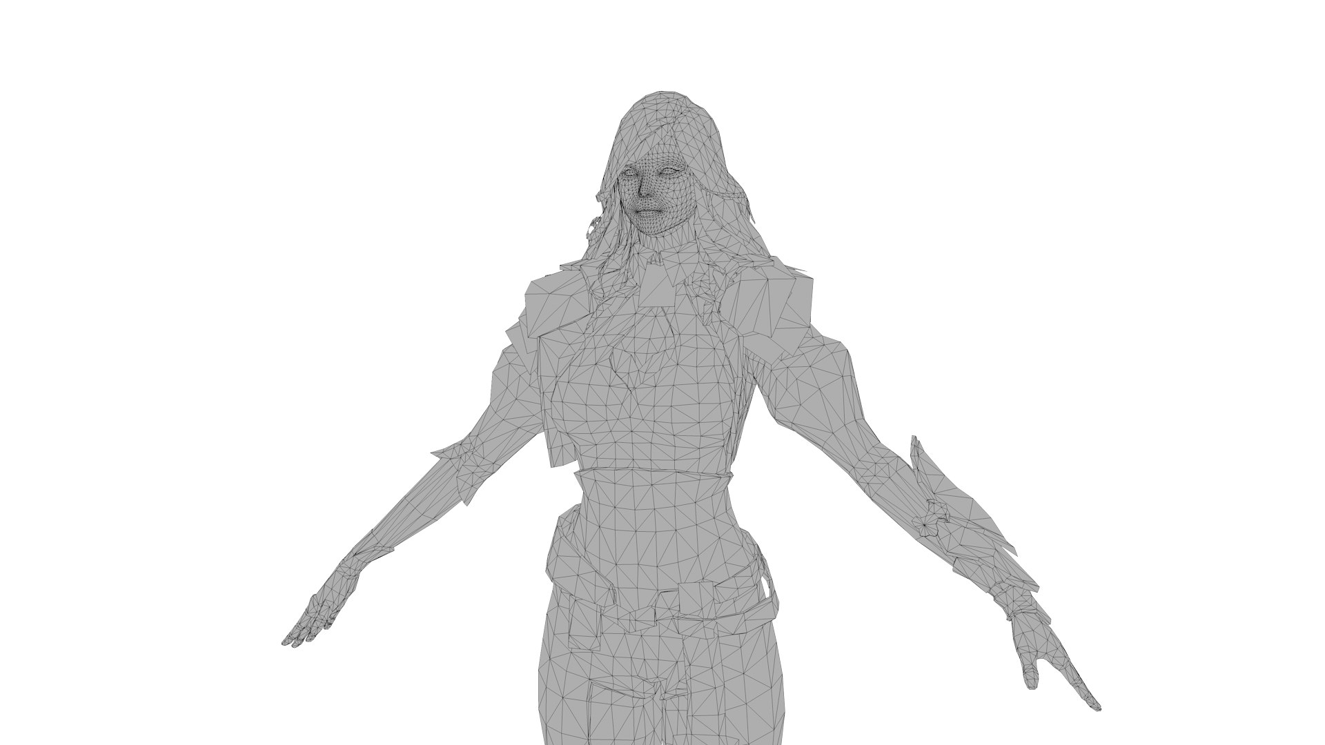 Shadow Huntress Model - TurboSquid 2368903