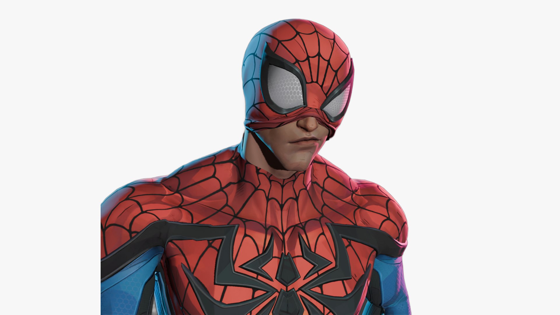 SpiderMan Stylized Rigged 3D Model - TurboSquid 2335186