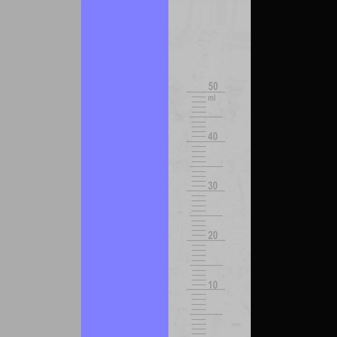 Graduated Cylinder 50ml Model - TurboSquid 1984697