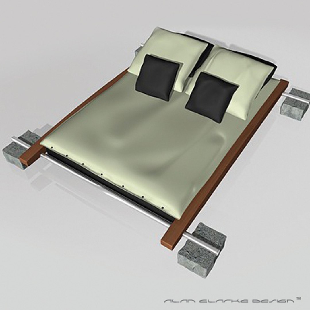 3d Luxury Designer Futon Bed