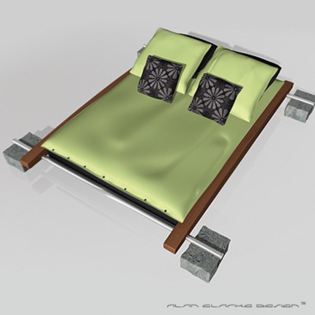 3d Luxury Designer Futon Bed