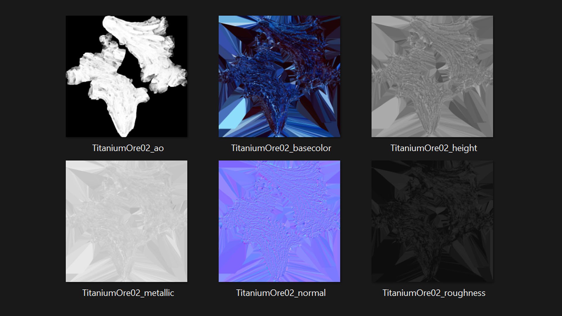 3D Blue Titanium Aura 02 Model - TurboSquid 2350121