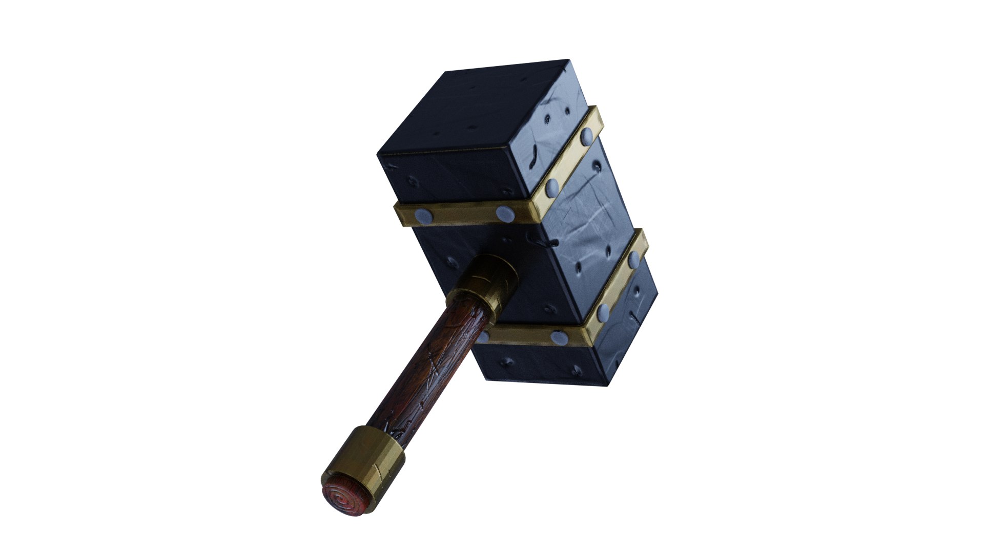 HammerGameReady 3D Model - TurboSquid 1790832