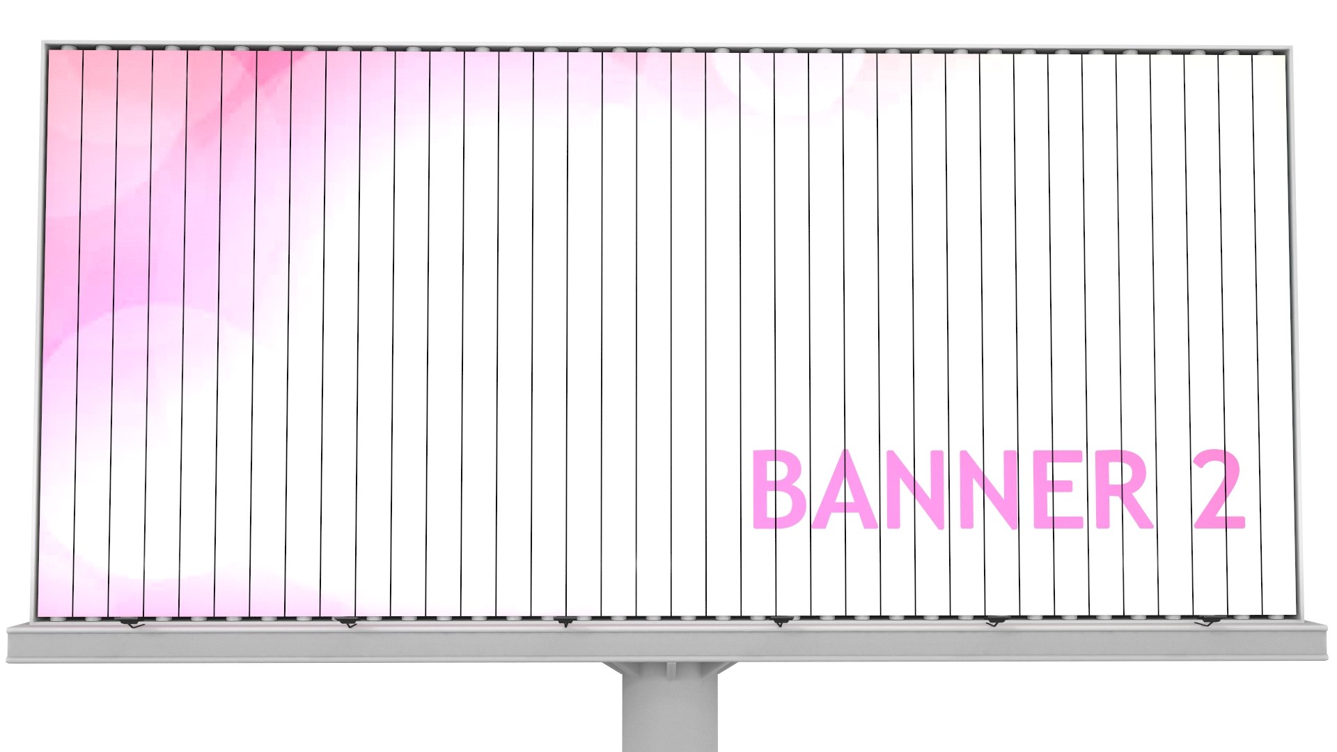 3D Billboard Three Rotating Banners model - TurboSquid 1781703