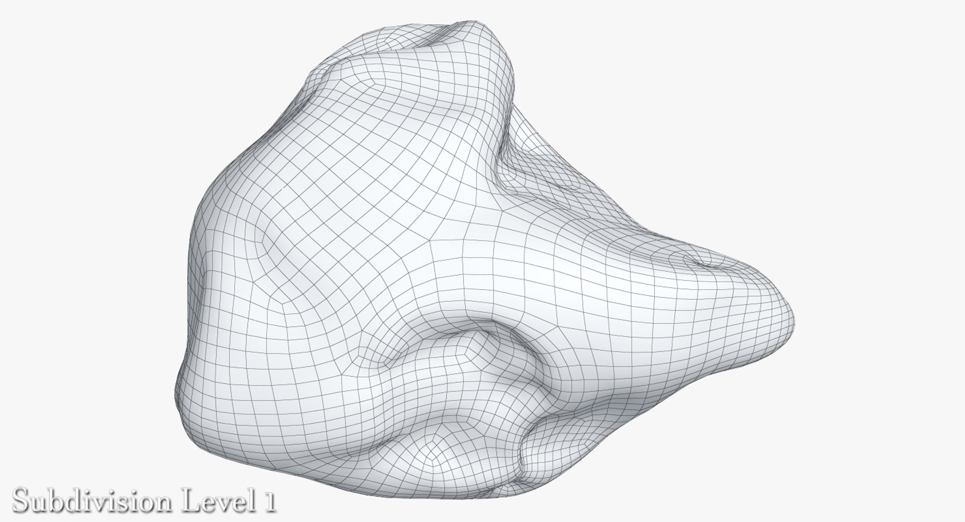 3d Small Stone Model