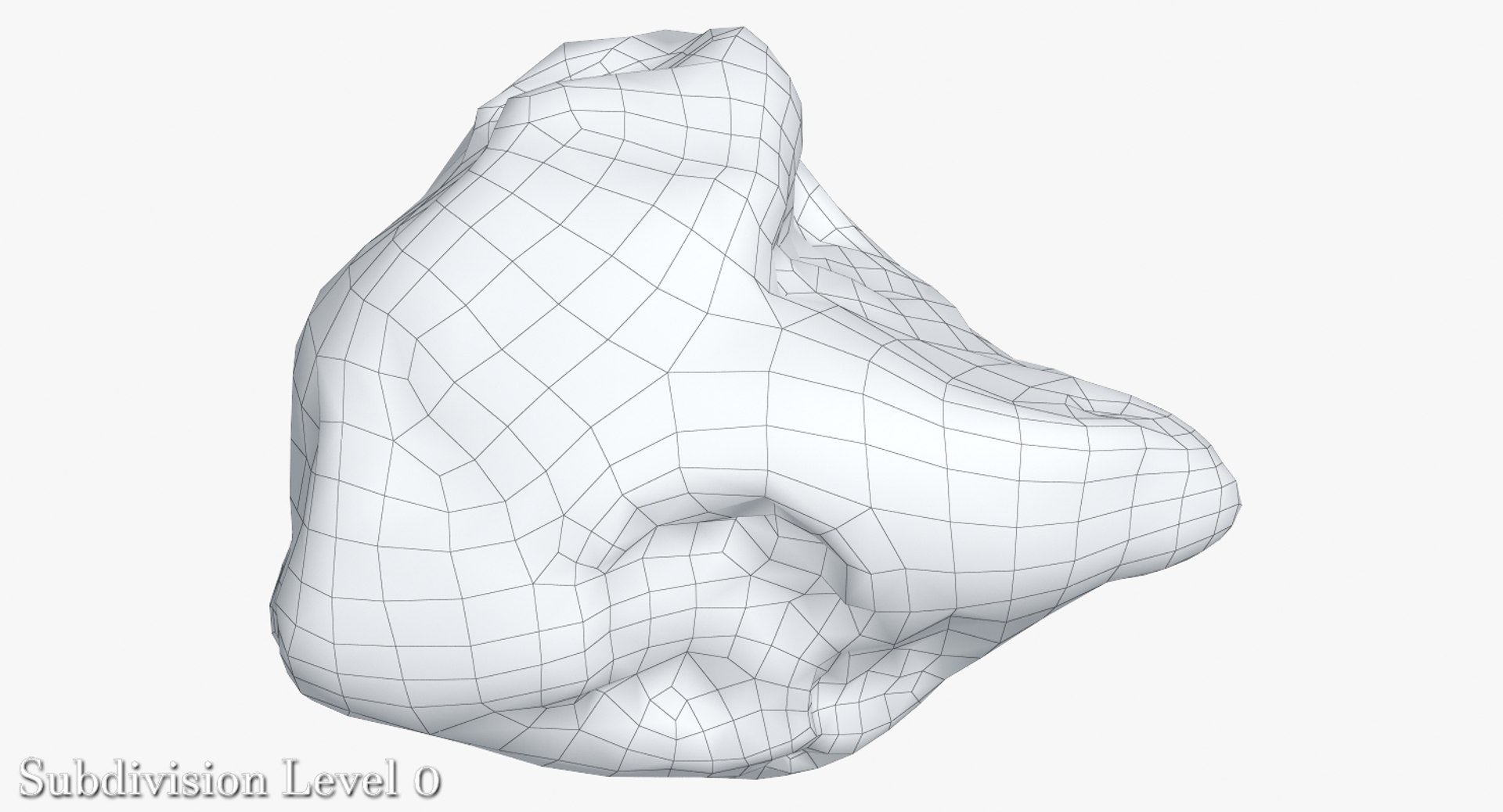 3d Small Stone Model