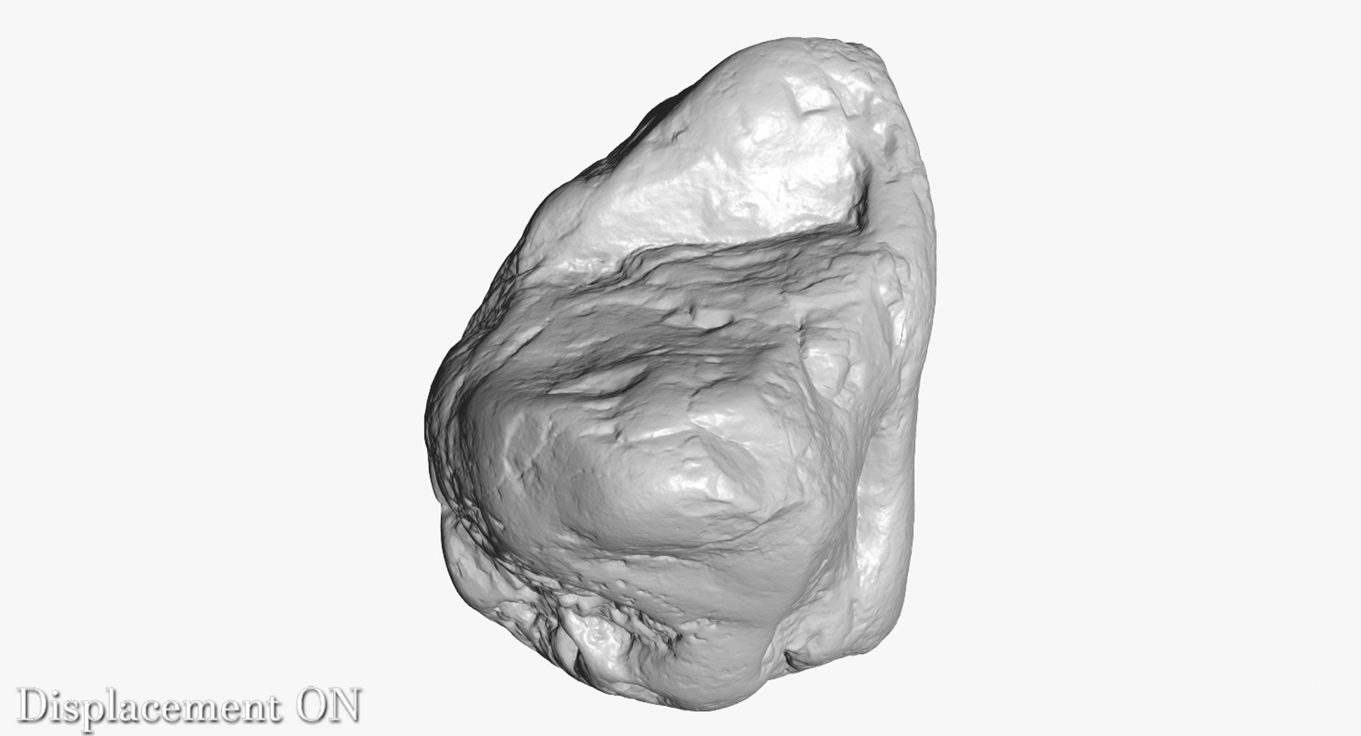 3d small stone model