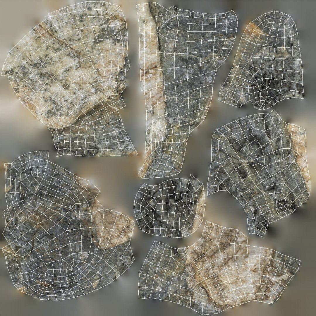 3d Small Stone Model