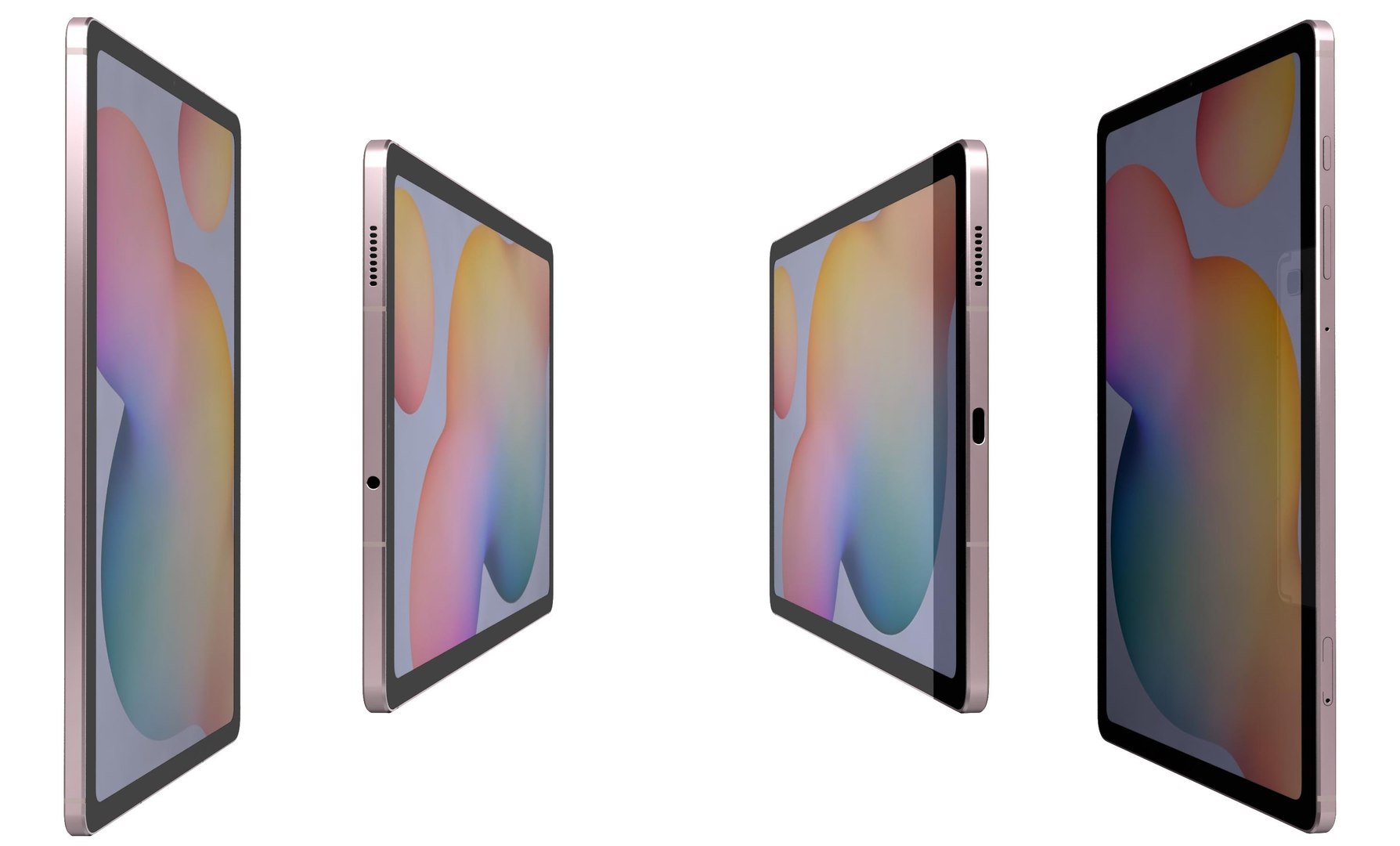 3D Model Samsung Galaxy Tab S6 Lite 2024 Rose Gold - TurboSquid 2210819