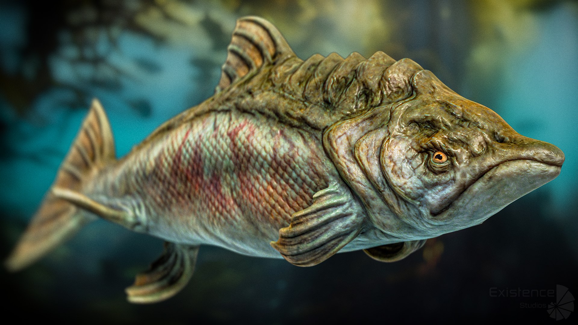 3D Fantasy Fish 04 - Aqua Life - Underwater Creature - 31 - TurboSquid ...