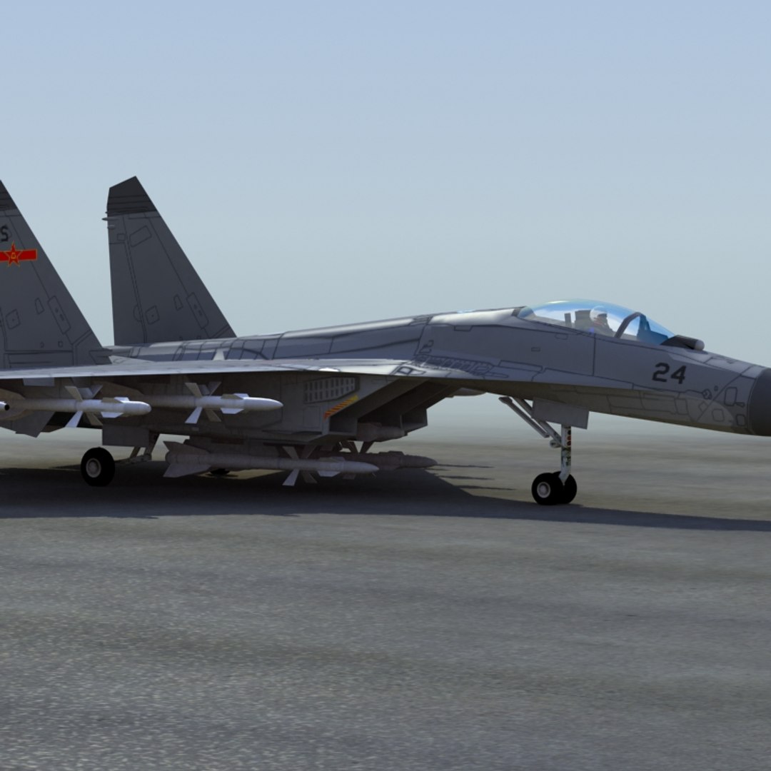Max Plaaf Flanker Fighter