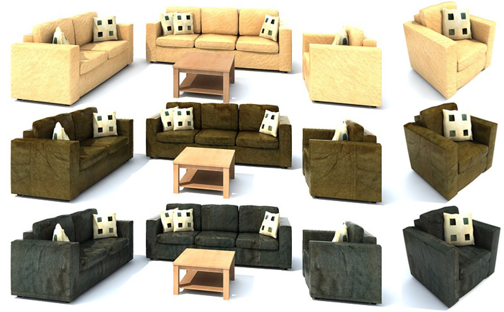 maya couch armchair upholstered