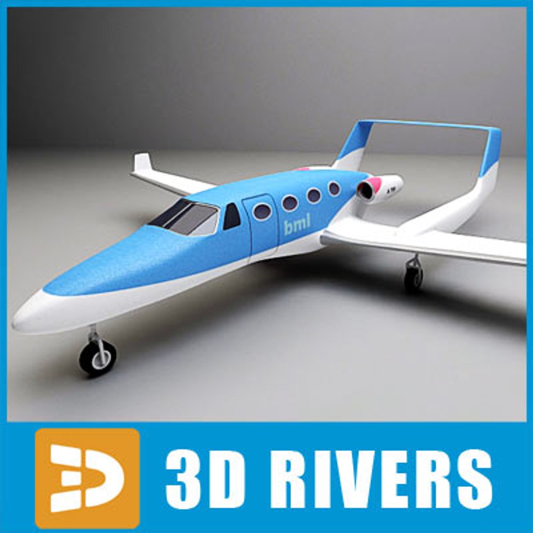 adam aircraft a700 3d model