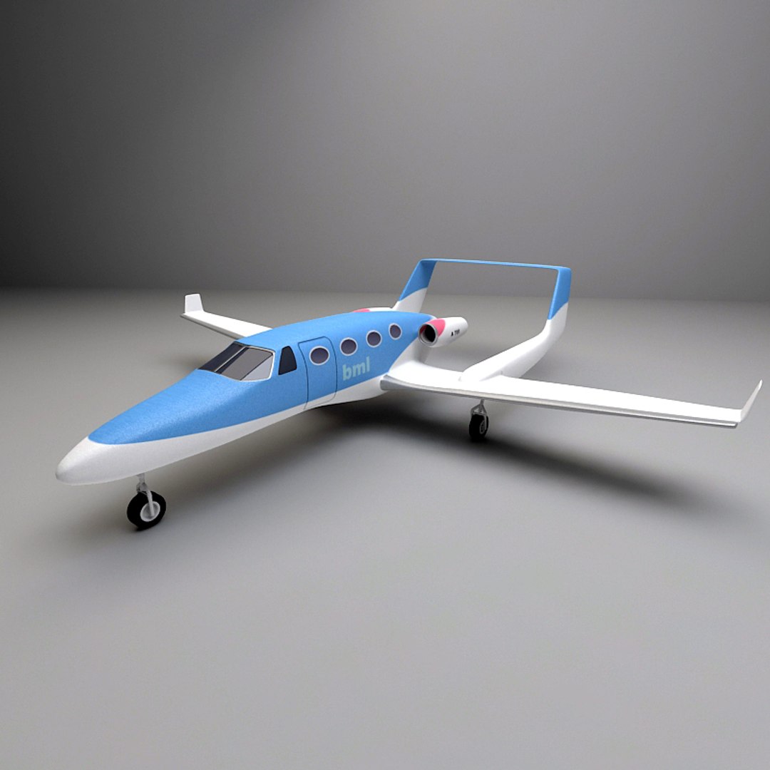 adam aircraft a700 3d model