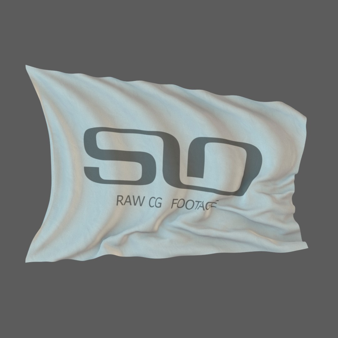 Flags cyclic animation 1 3D - TurboSquid 1253629