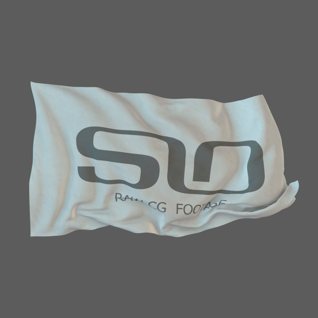 Flags Cyclic Animation 1 3D - TurboSquid 1253629