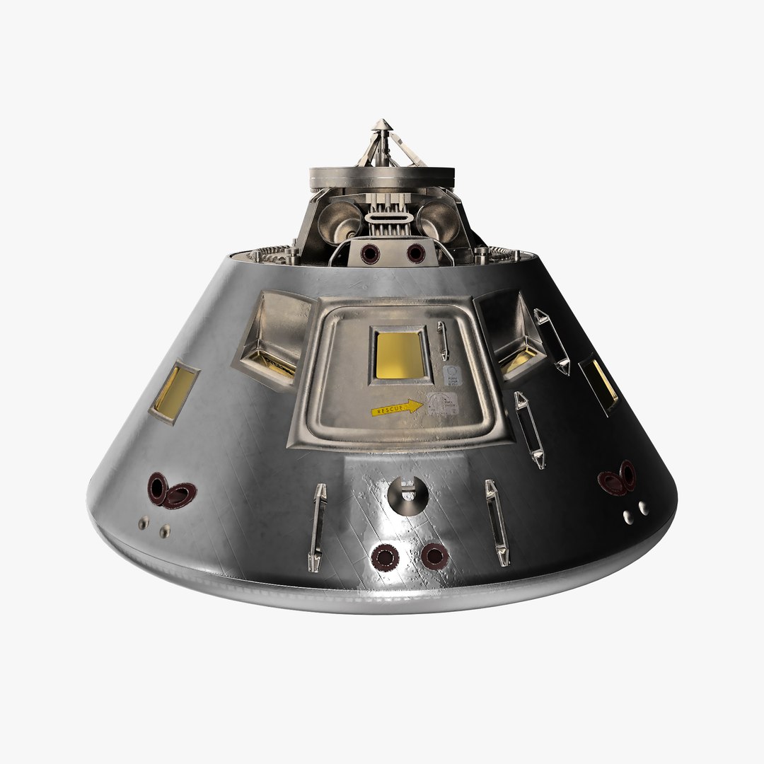 3D Model Apollo Spacecraft Space - TurboSquid 1541021