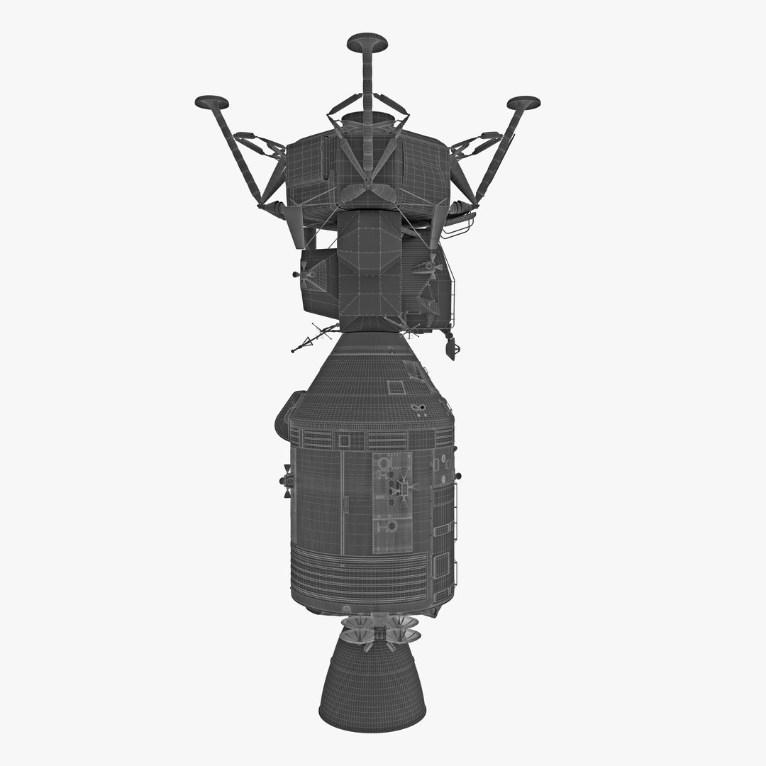 3D Model Apollo Spacecraft Space - TurboSquid 1541021