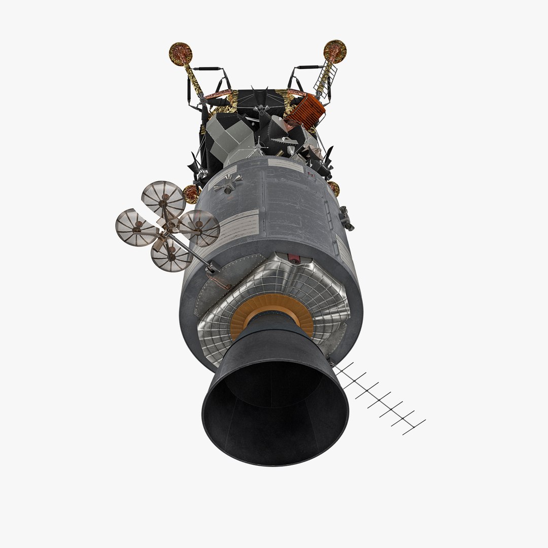 3D Model Apollo Spacecraft Space - TurboSquid 1541021