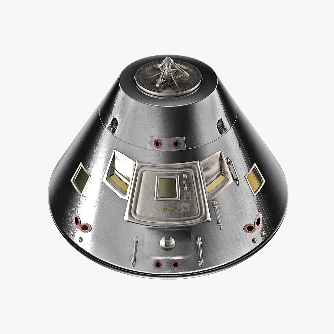 3D Model Apollo Spacecraft Space - TurboSquid 1541021