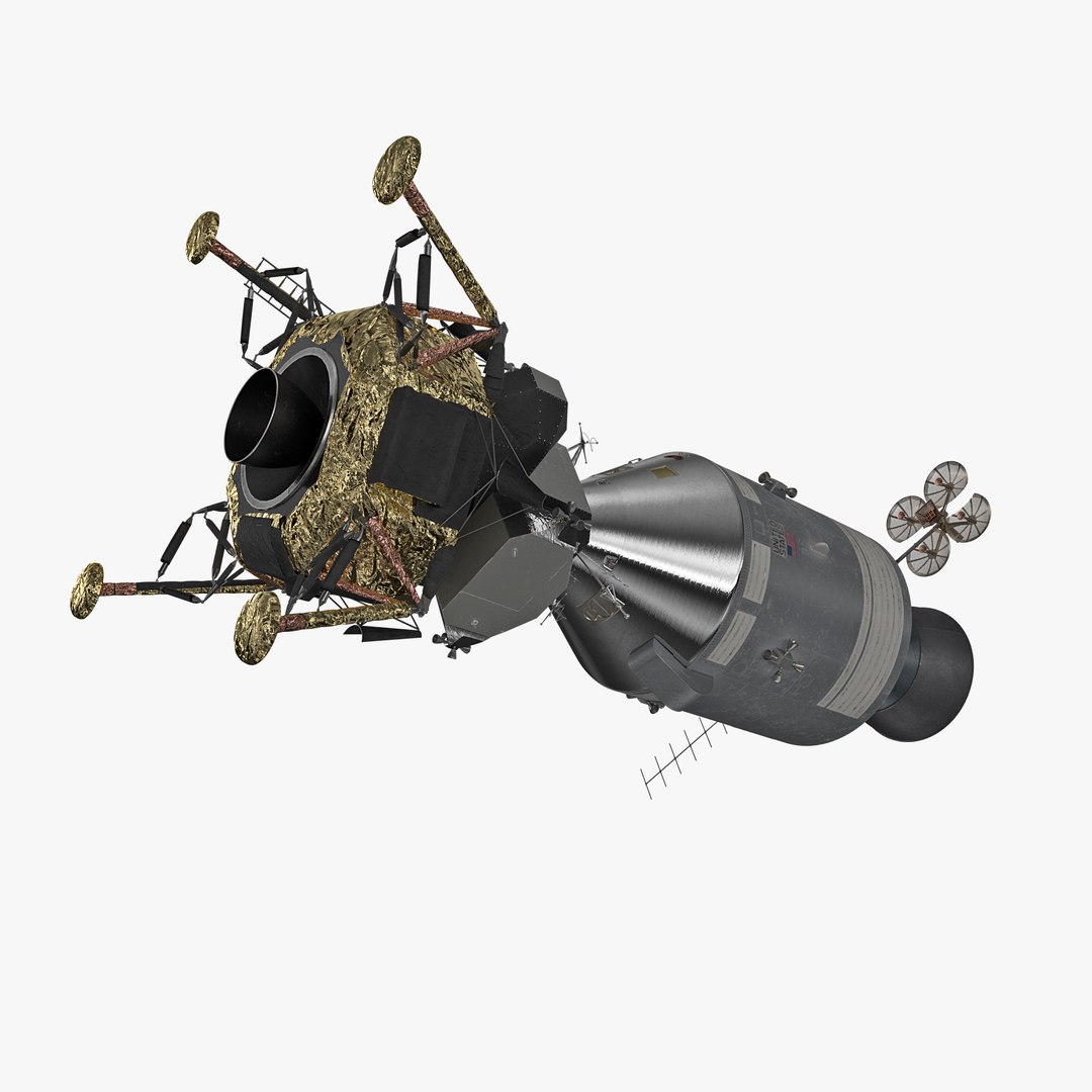 3D Model Apollo Spacecraft Space - TurboSquid 1541021