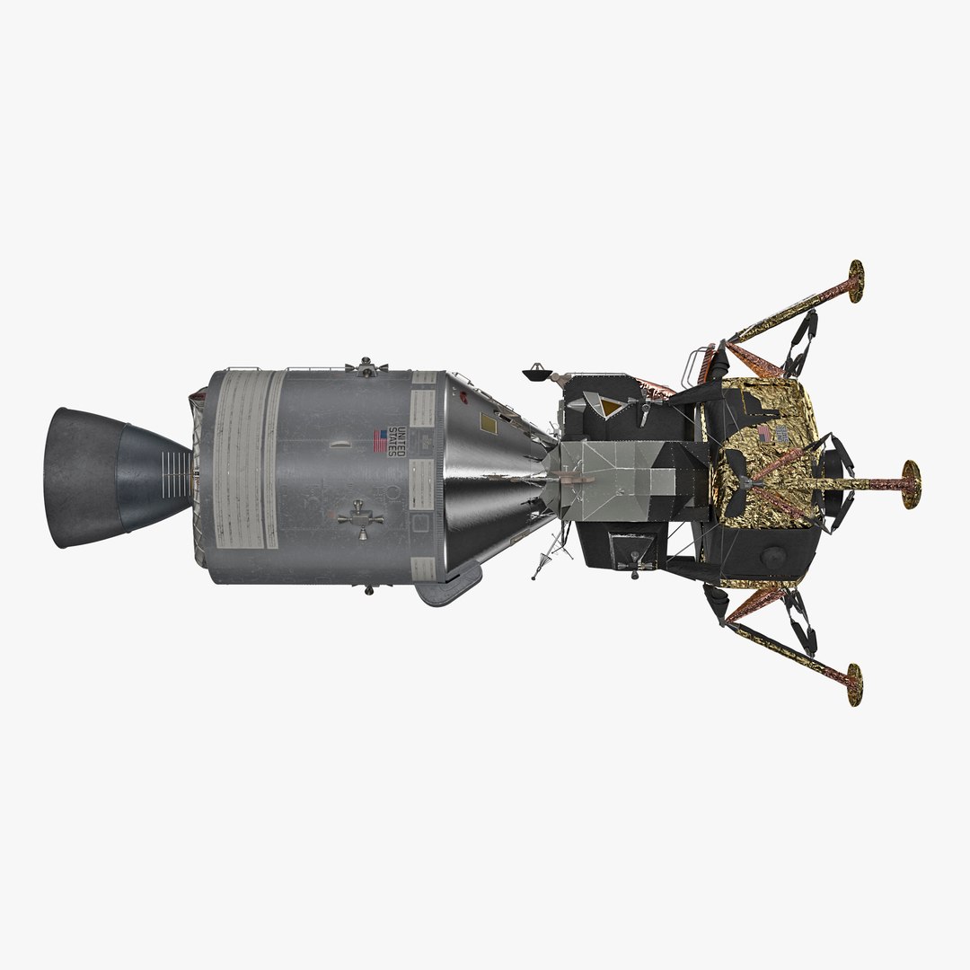 3D Model Apollo Spacecraft Space - TurboSquid 1541021