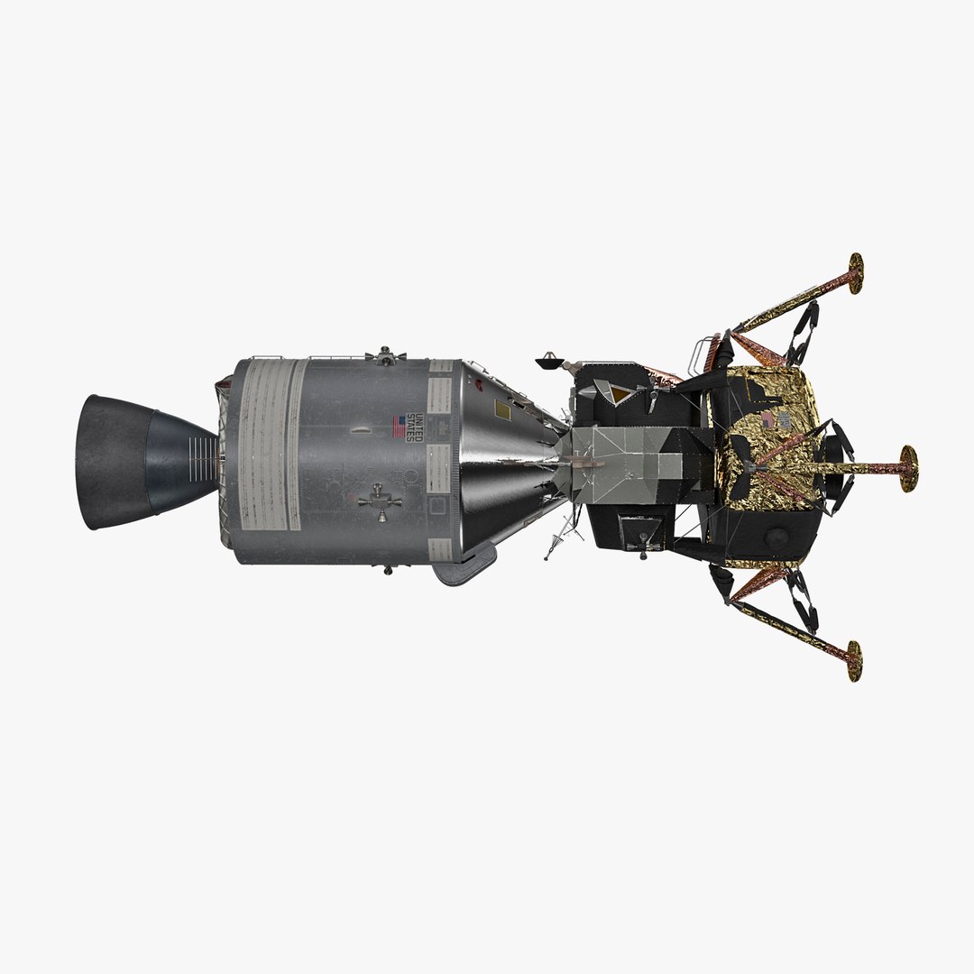 3D Model Apollo Spacecraft Space - TurboSquid 1541021