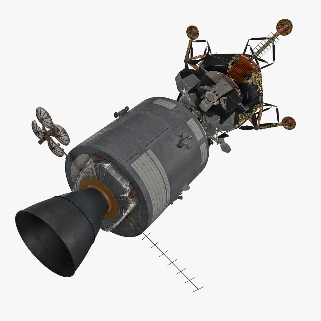 3D Model Apollo Spacecraft Space - TurboSquid 1541021