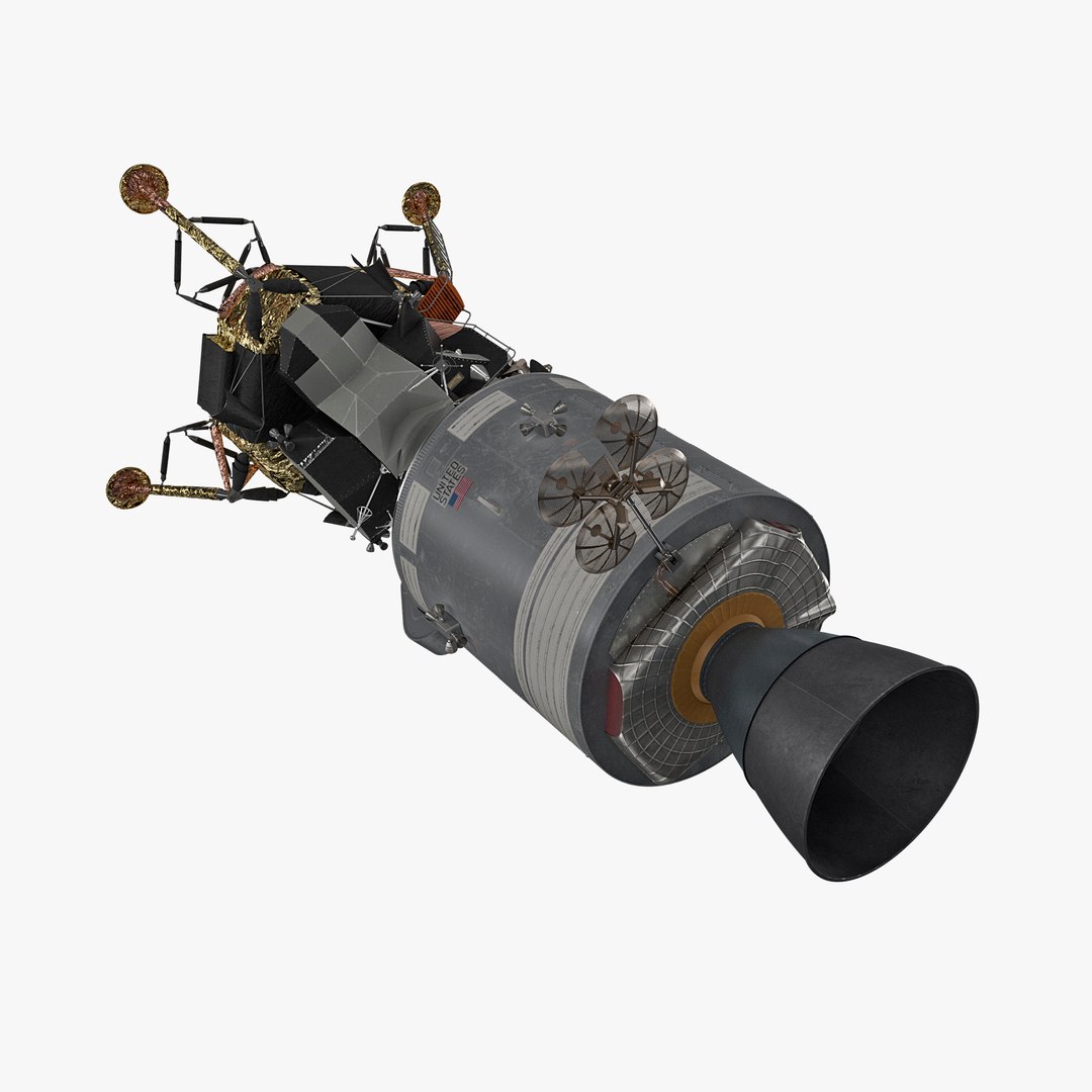 3D Model Apollo Spacecraft Space - TurboSquid 1541021