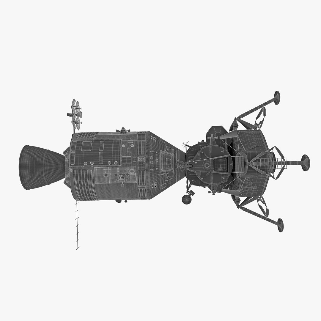 3D Model Apollo Spacecraft Space - TurboSquid 1541021