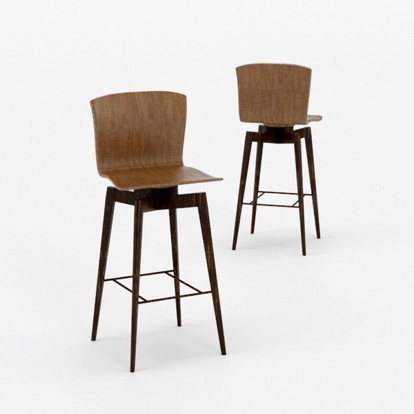 modelo 3d Taburete de bar Barhocker - TurboSquid 1484443
