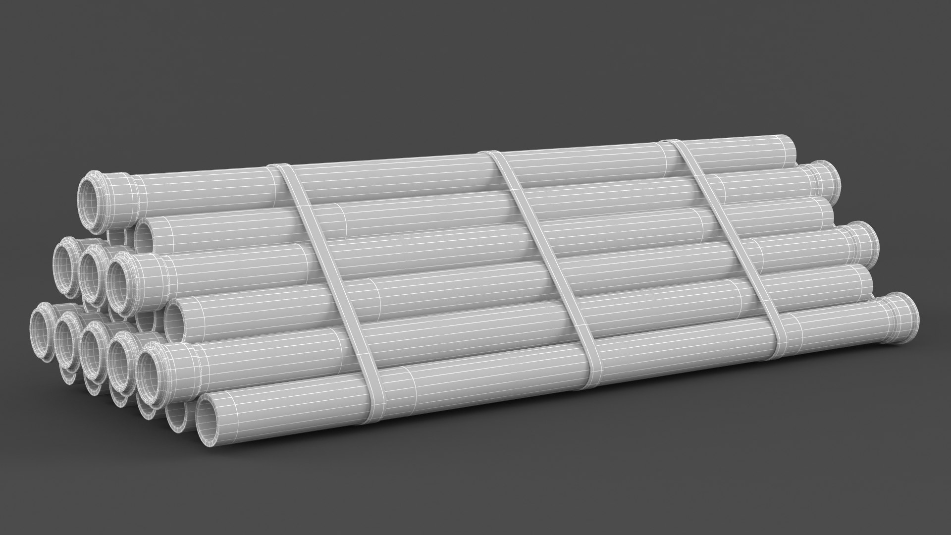 3D Plastic Pipe Model - TurboSquid 1976457
