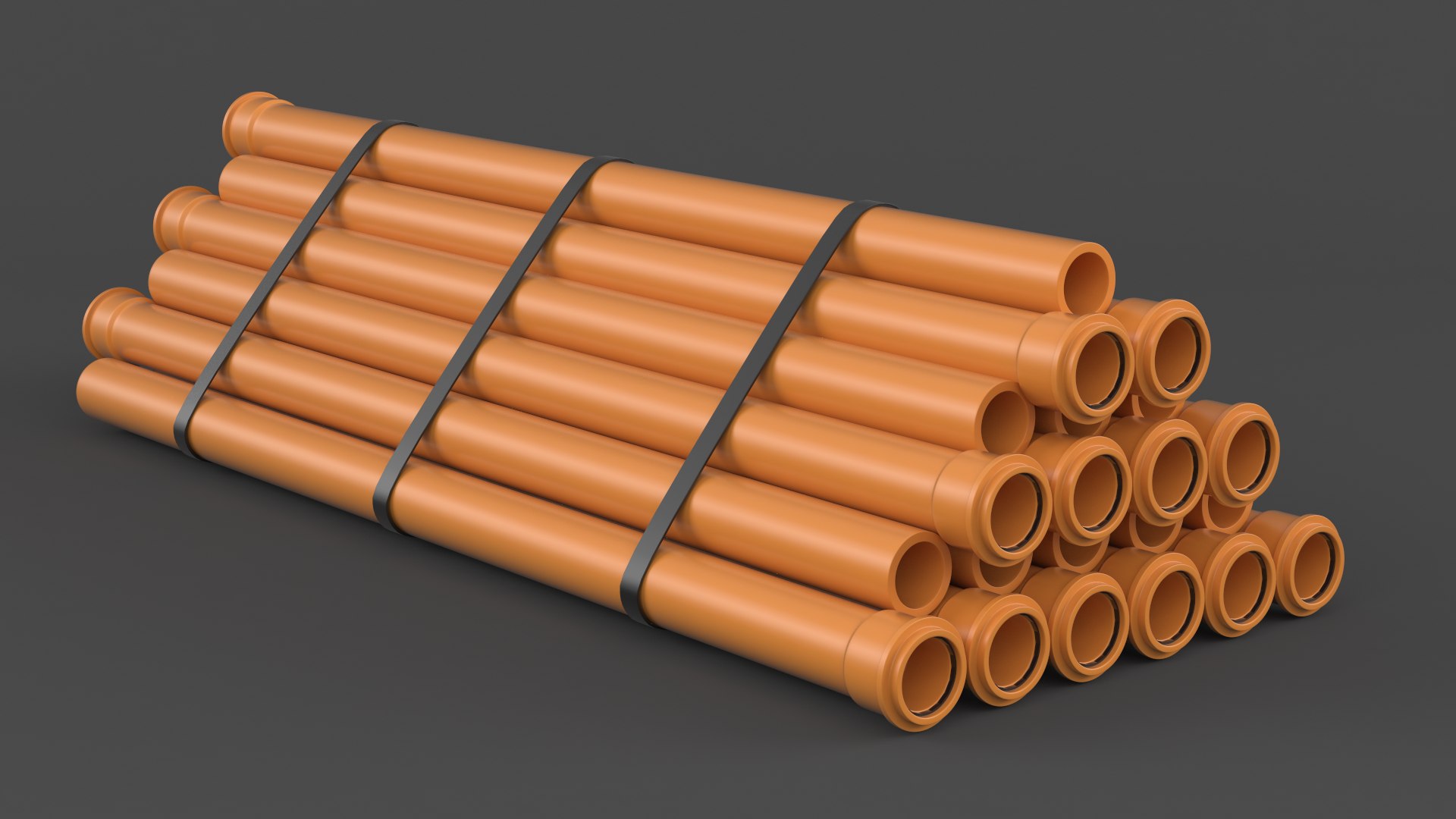 3D Plastic Pipe Model - TurboSquid 1976457