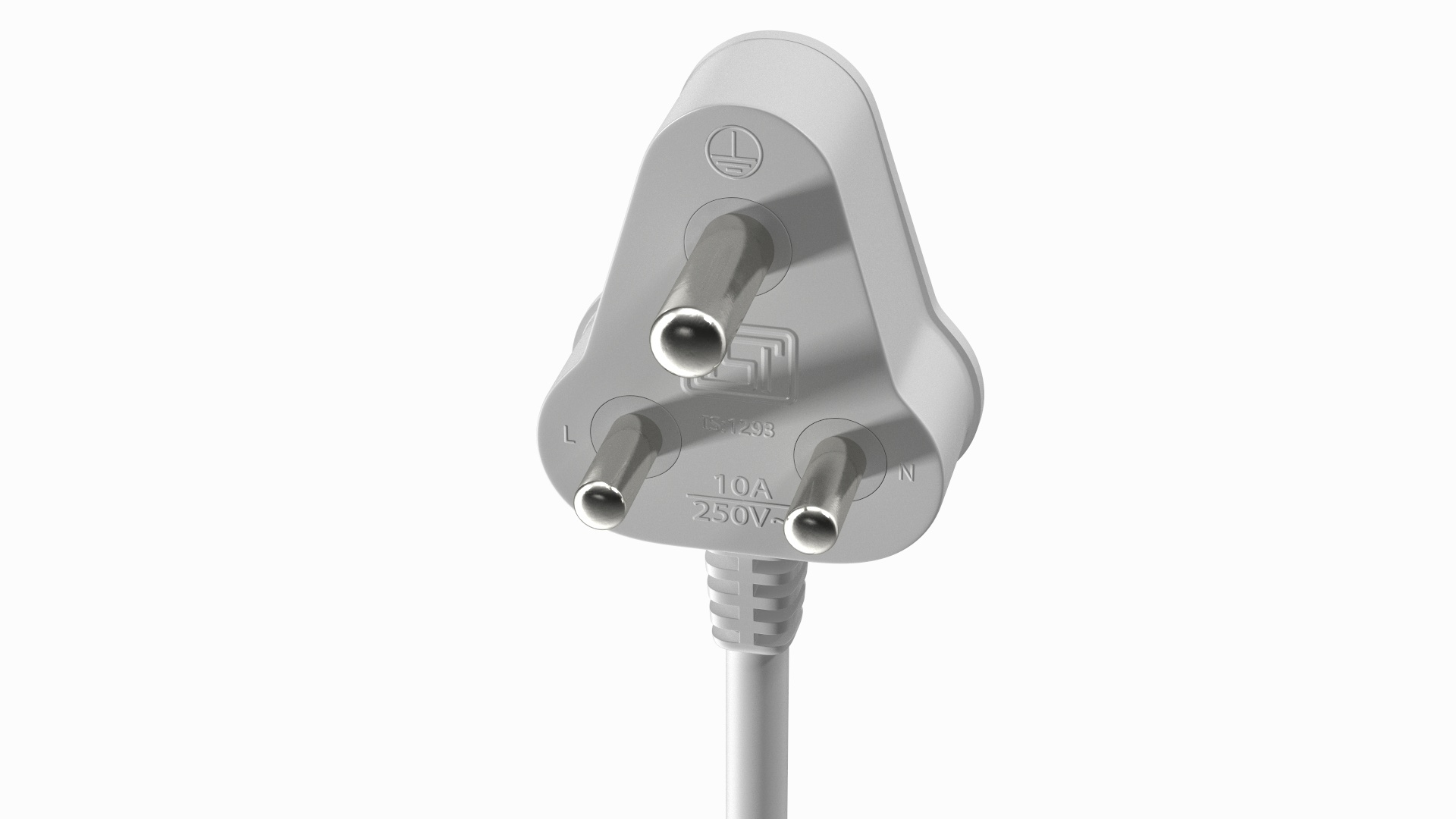 Type D Electric Plug White Rigged For Maya 3D - TurboSquid 2059227