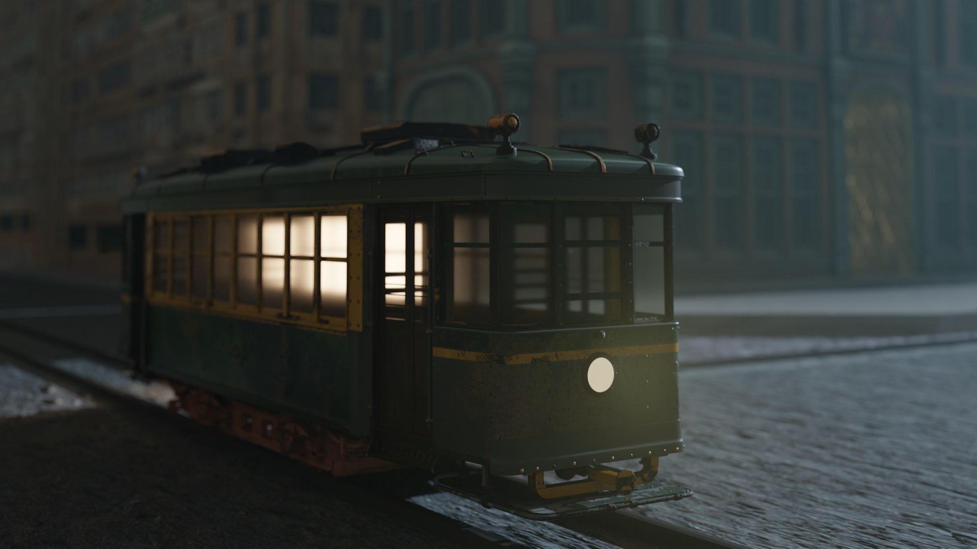 Train Cable Car Rail Rail Vehicle 3D Model - TurboSquid 2286649